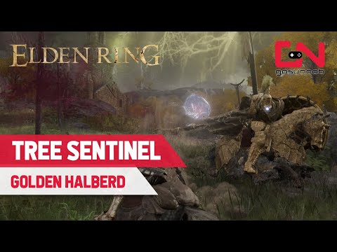 Elden Ring Tree Sentinel Boss Fight & MOUNTED COMBAT GAMEPLAY & Golden ...