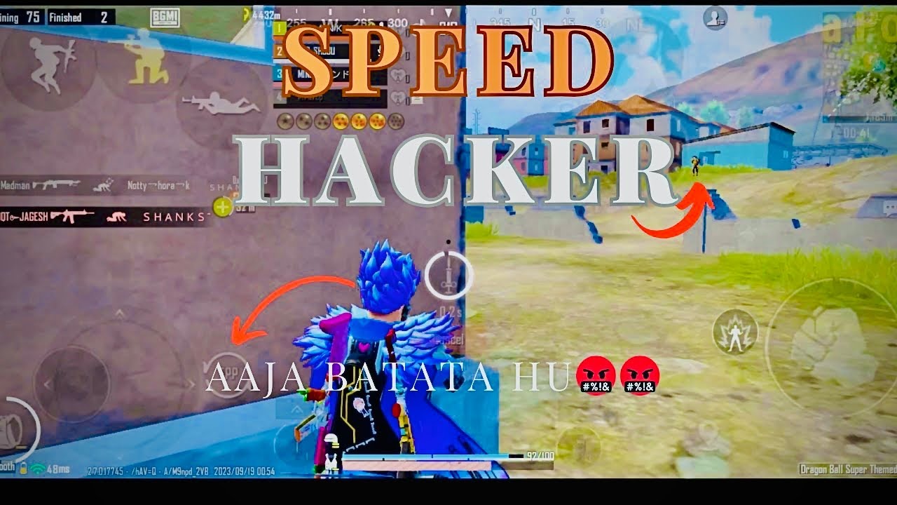 ME VS SPEED HACKER SQUAD||VOICEOVER BGMI HIGHLIGHTS - YouTube