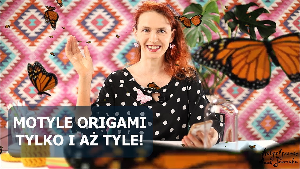 MOTYLE ORIGAMI TYLKO I AŻ TYLE! - YouTube