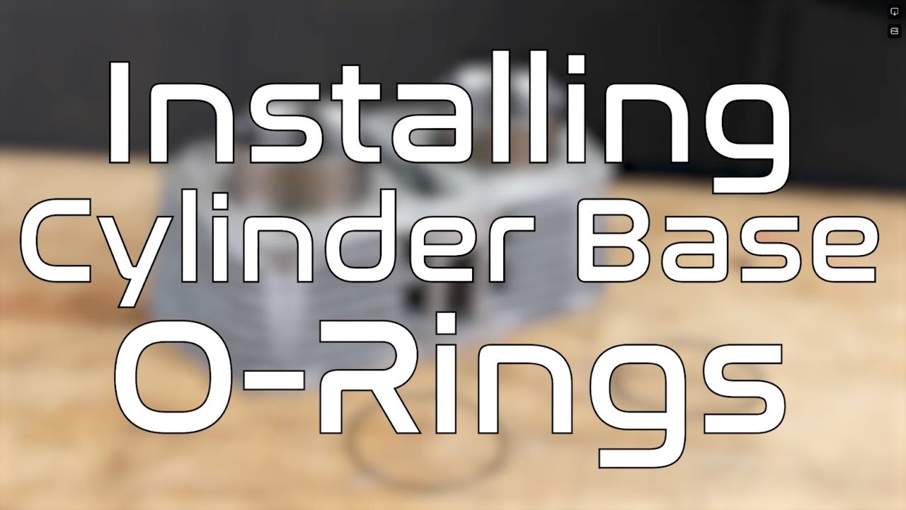 Cylinder Base O-ring Installation | CMC Vintage Honda Engine Top End ...