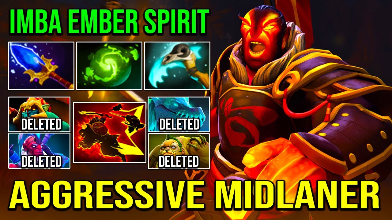 INTENSE IMBA BUILD [Ember Spirit] ULTRA AGGRESSIVE MIDLANE - YouTube