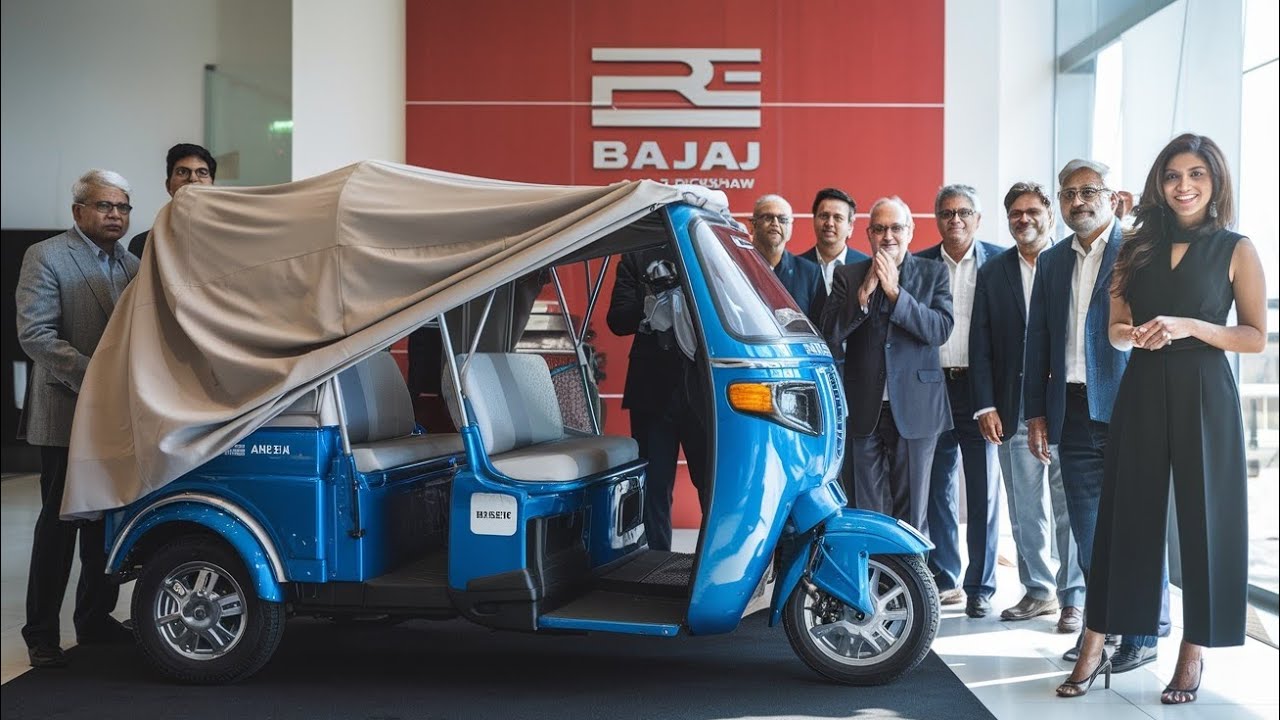 Bajaj RE Auto Rickshaw finally launched 2025 - YouTube