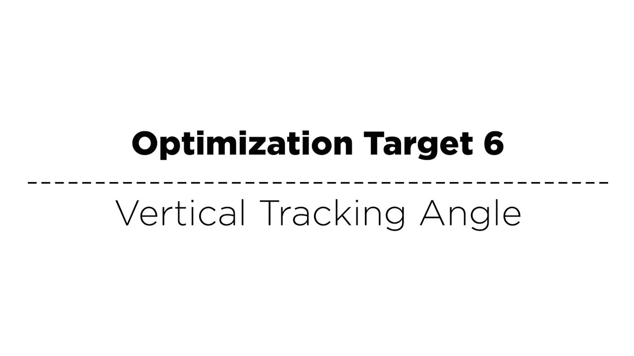 7 Analog Alignment Targets - Video #5: Vertical Tracking Angle - YouTube
