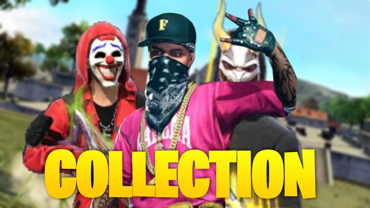 RJ ROCK ID COLLECTION IN FREE FIRE || RJ ROCK - YouTube