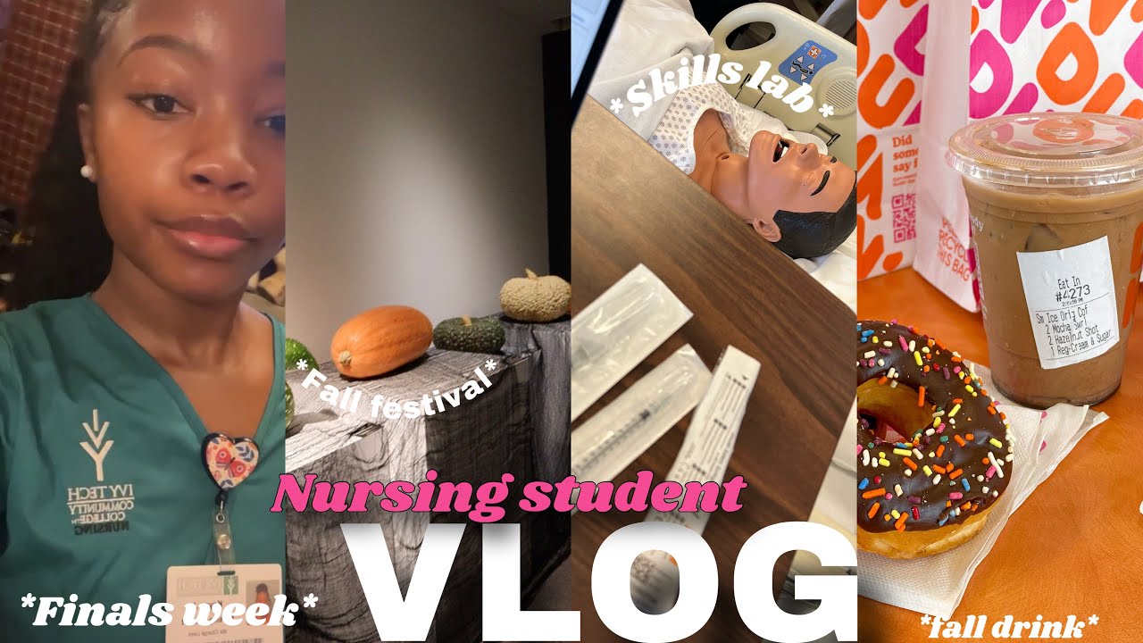 Week in my life as a nursing student:( Fall festival, lots of studying ...
