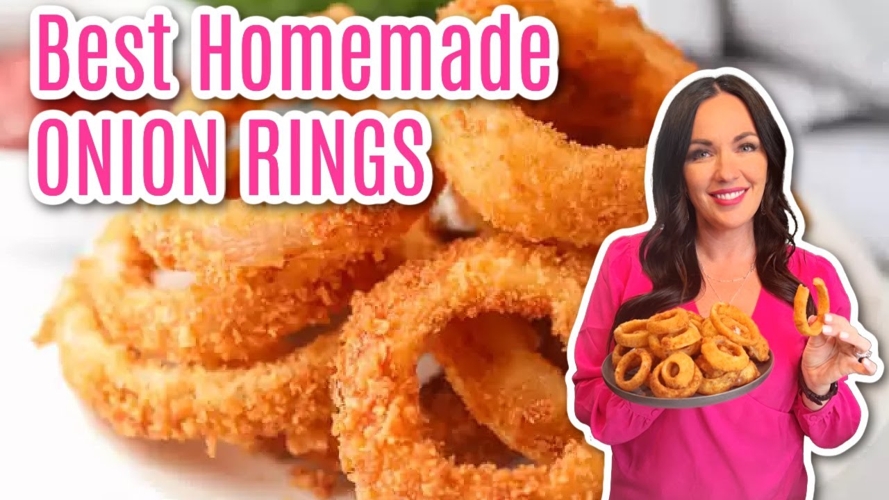 How to make the Homemade Onion Rings - The Best Recipe! - YouTube