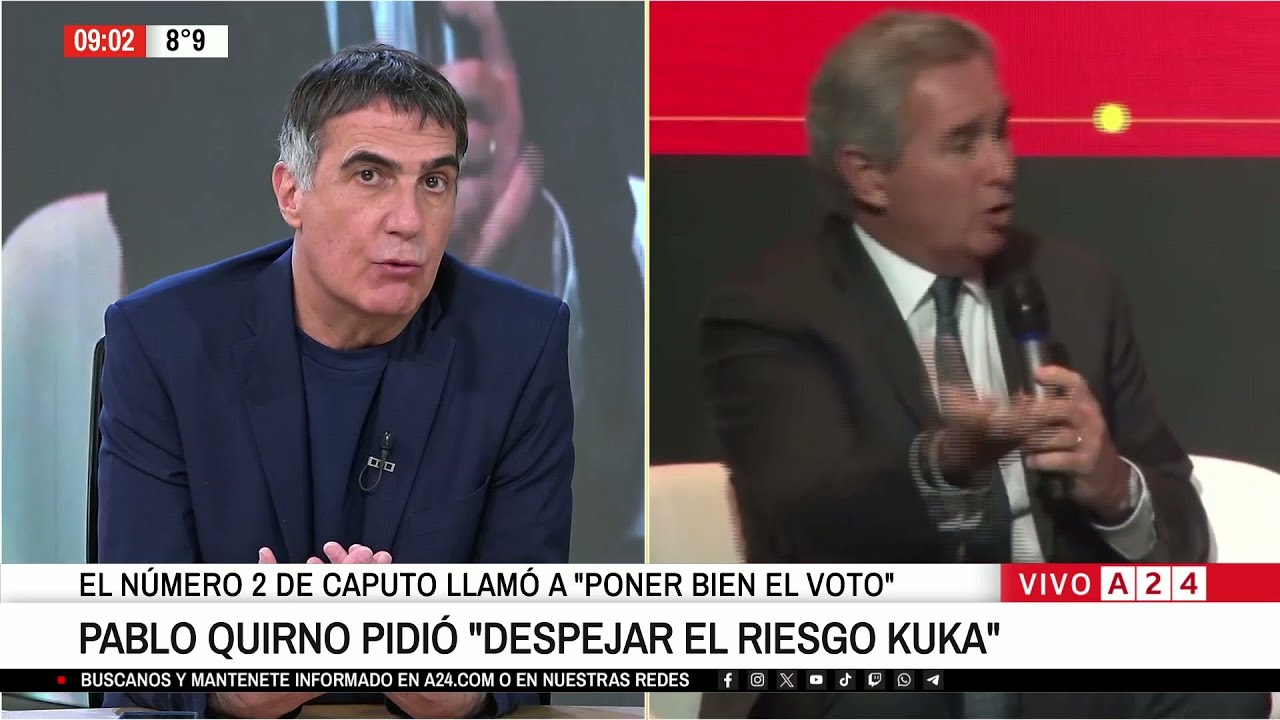 📢 EL NÚMERO DOS DE CAPUTO, PABLO QUIRNO, PIDIÓ "DESPEJAR EL RIESGO KUKA ...