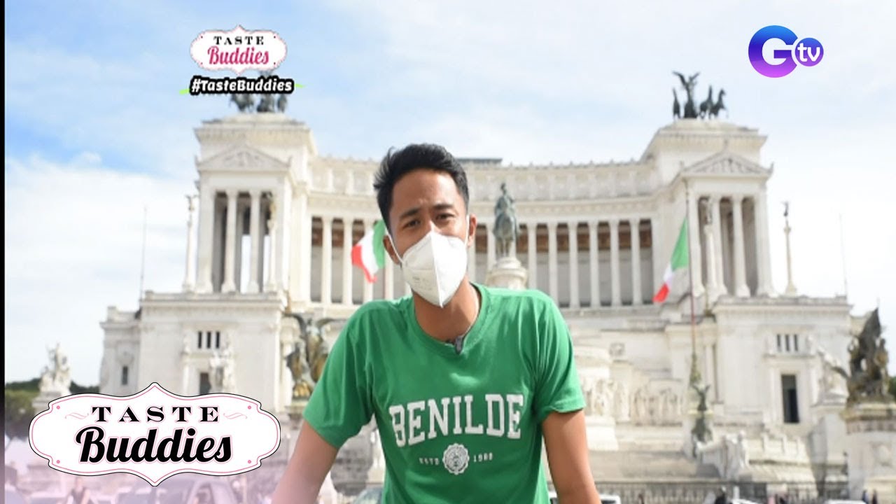 Taste Buddies: Take a virtual tour of Rome, Italy with JC Cullar! - YouTube