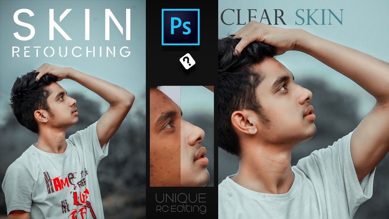[Complete] HD Skin Retouching tutorial / By , Unique RC Editing - YouTube