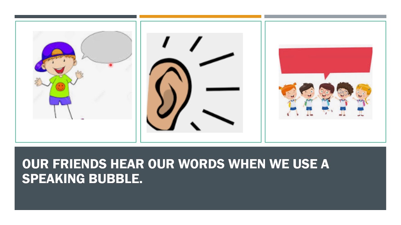 think bubble and speaking bubble video - YouTube