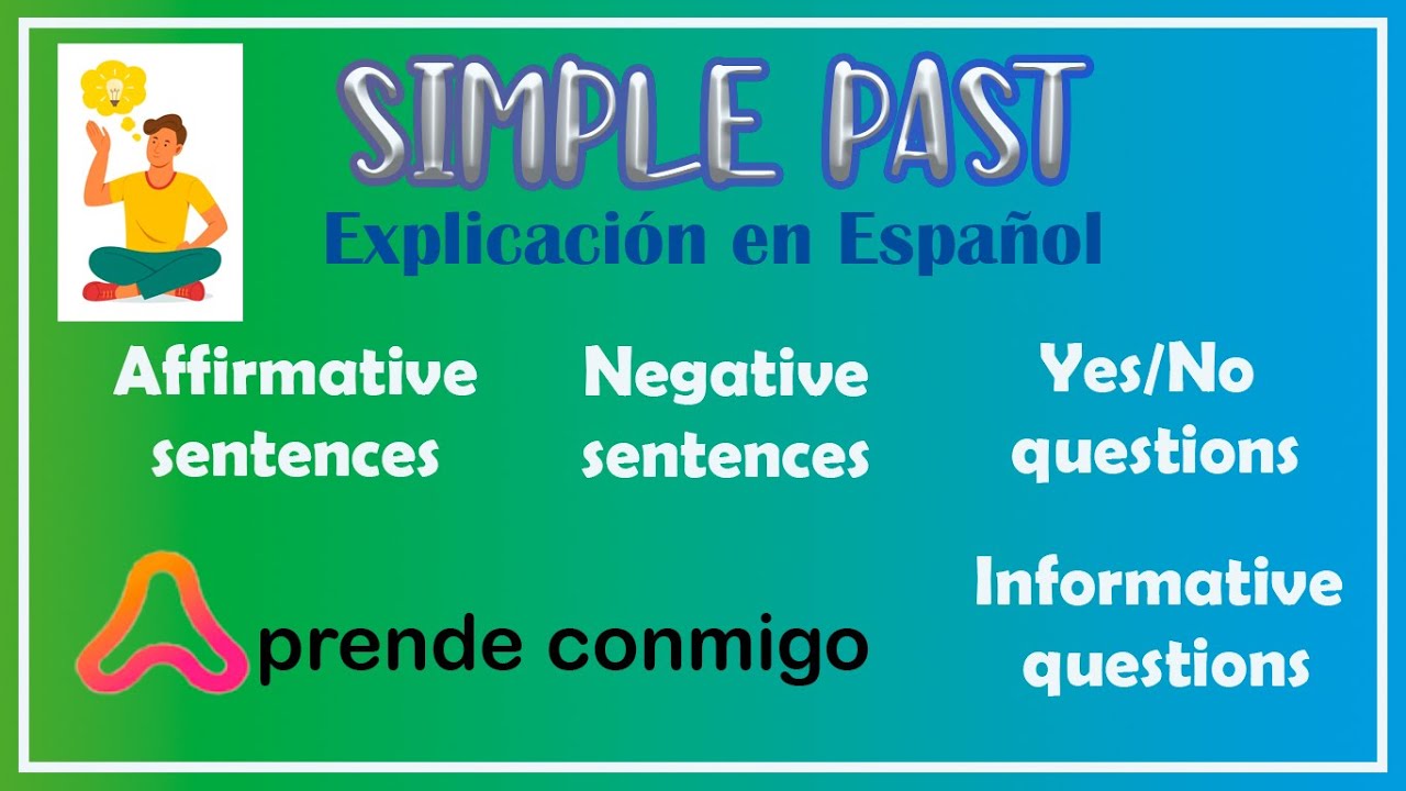 Simple Past. Explicación fácil en español. - YouTube