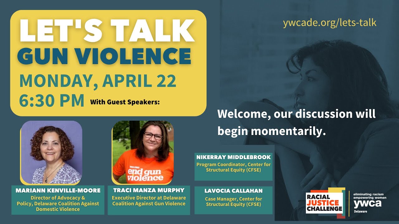 YWCA Delaware - Let's Talk Gun Violence - YouTube
