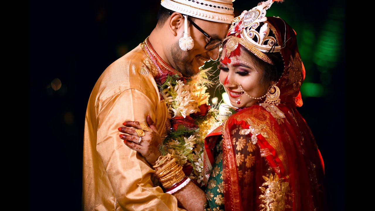 Arka Sarkar Weds Oindrila Paul - 14 Feb 2021 | Bengali Wedding Video by Srejon Imagery - YouTube