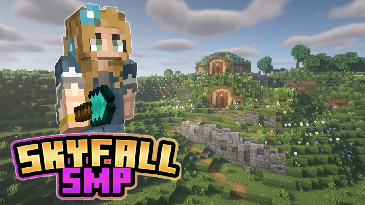 Gecka's Epic Journey Begins: Welcome to Skyfall - Minecraft SMP - YouTube