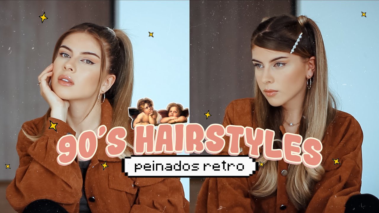 🌟 Peinados FÁCILES de los 90's 🌟|Camila Dust - YouTube