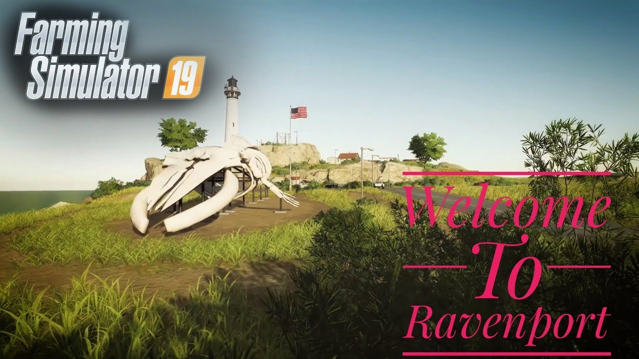 Farming Simulator 19: New American Ravenport Map Featurette - YouTube