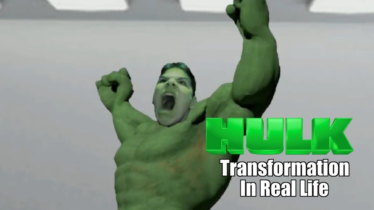 Incredible Hulk Transformation In Real Life Part 5 - YouTube