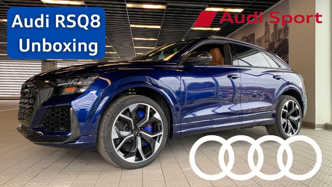 2022 Audi RSQ8 Exhaust Sound | Unboxing | Navara Blue - YouTube