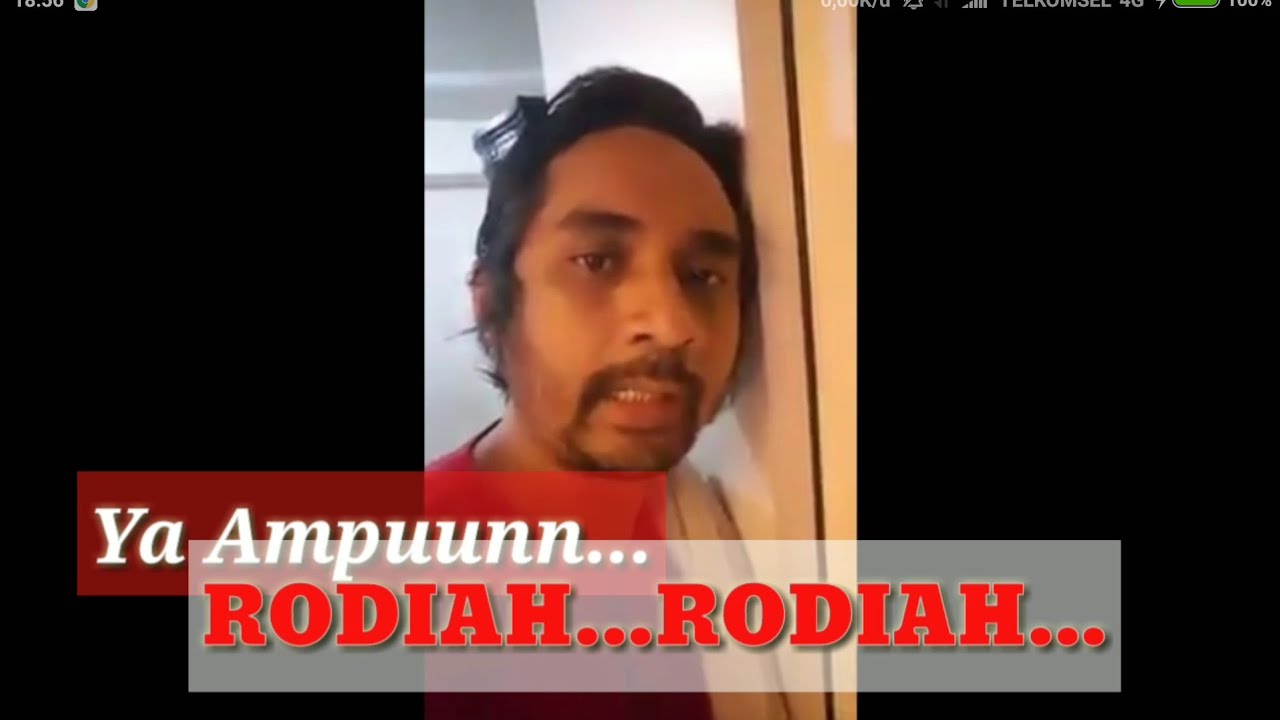 Ya Ampunnn Rodiah..Rodiah..😁 Balasan untuk Curhatan Istri.. - YouTube