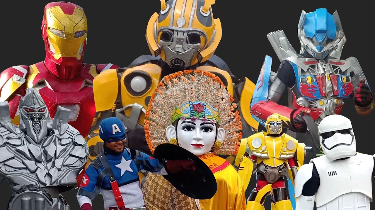Mencari tebak kepala ondel ondel badut superhero badut mampang badut ...