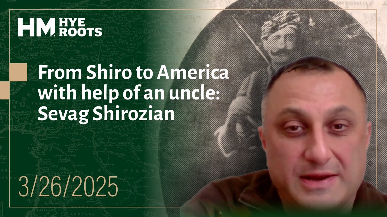 From Shiro to America with help of an uncle: Sevag Shirozian / HM Hye ...