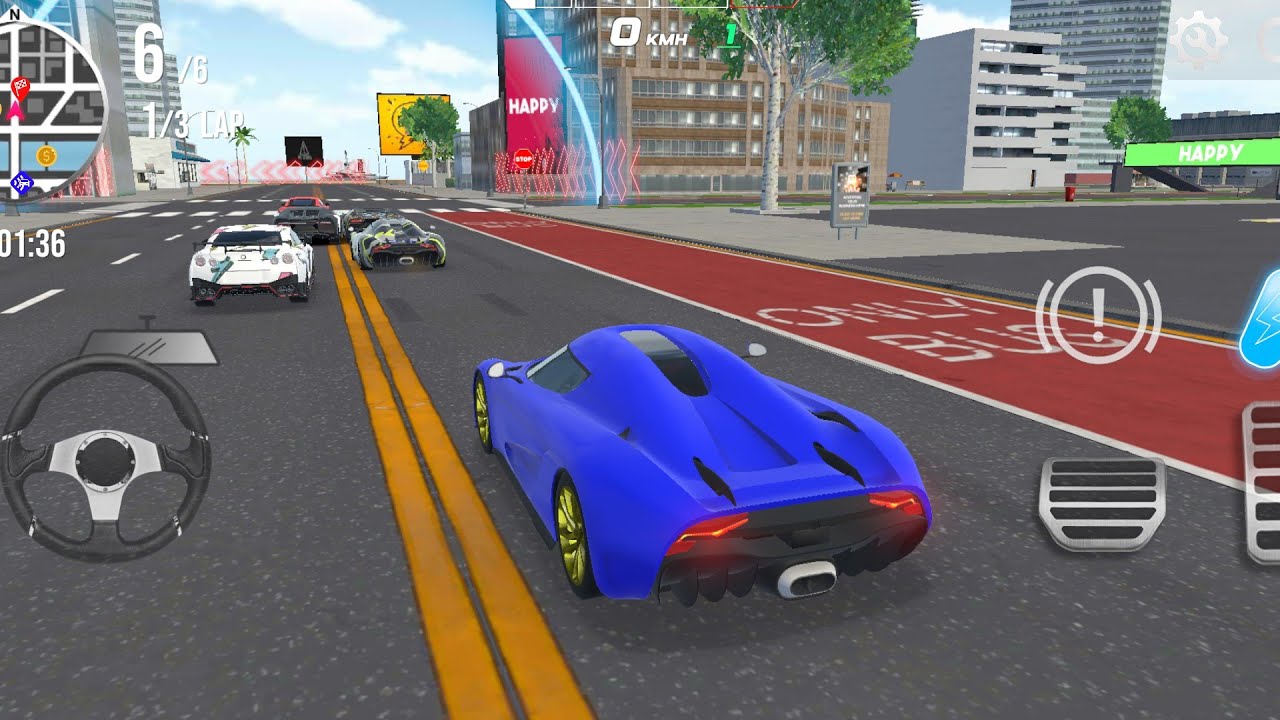 City Car Racing Game - Car Real Simulator Android Gameplay - YouTube