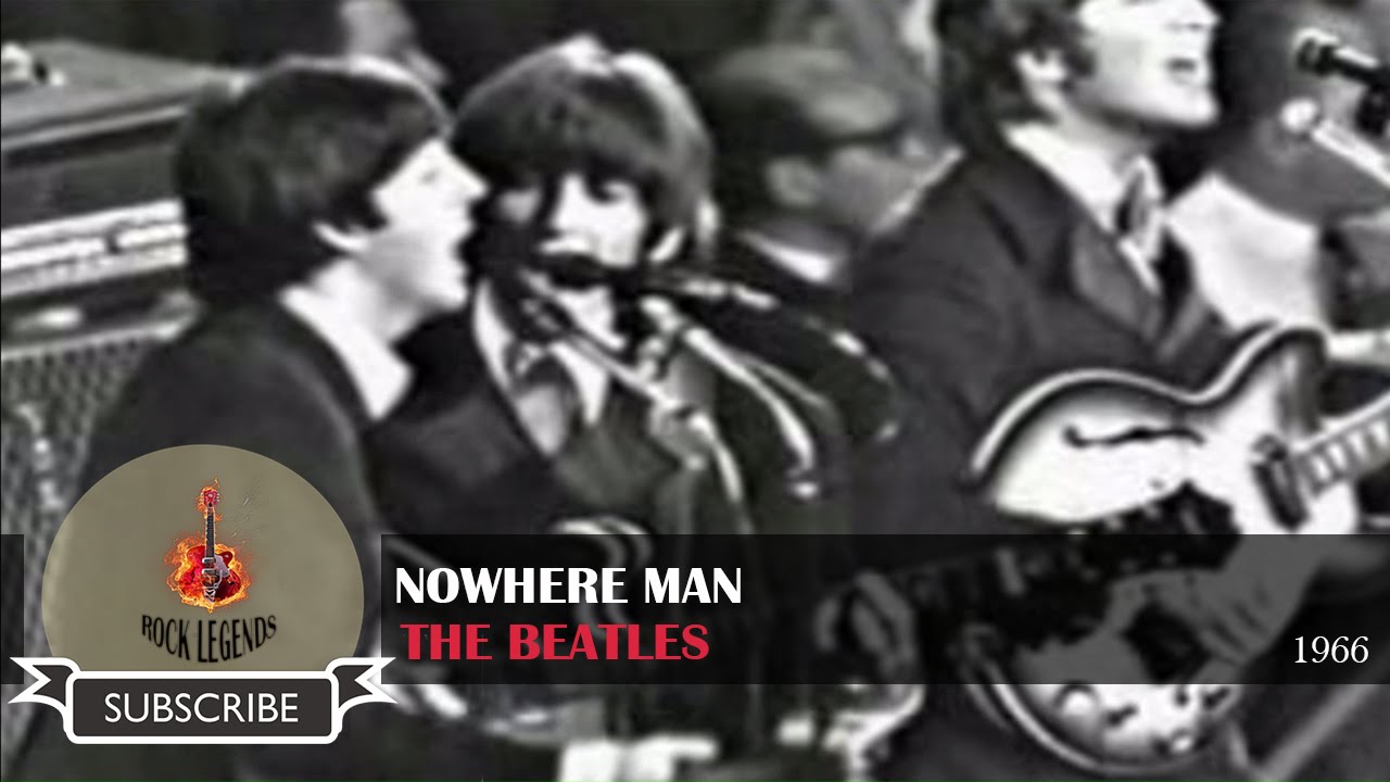 THE BEATLES - NOWHERE MAN, Live In Munich 1966 - YouTube