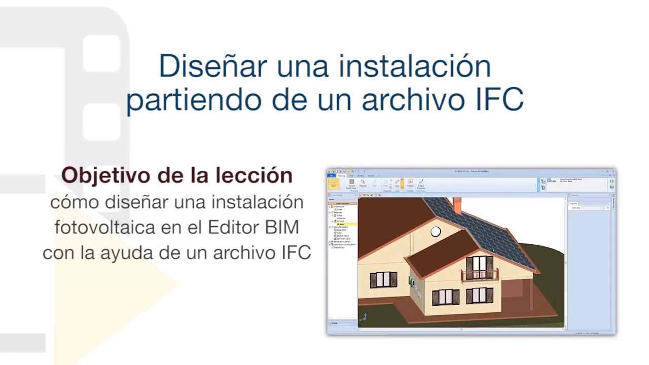 Tutorial de Solarius PV - Diseñar una instalación partiendo de un archivo IFC - ACCA software ...