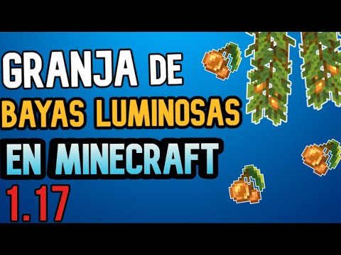 👉COMO HACER UNA GRANJA DE BAYAS BRILLANTES EN MINECRAFT 1.17 - YouTube