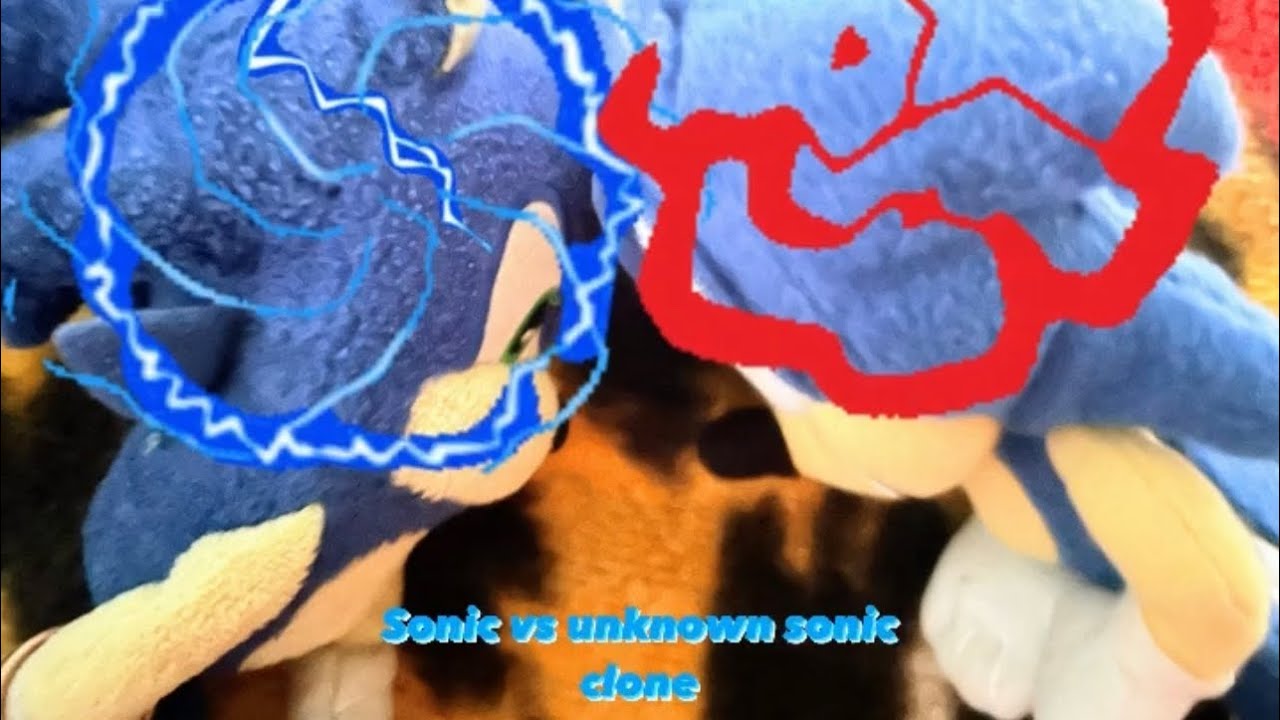 Sonic VS unknown sonic clone - YouTube