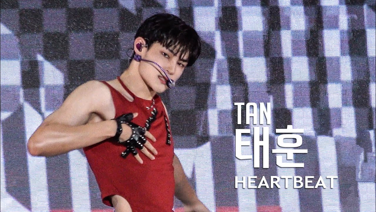 [4K] TAN 티에이엔 태훈 직캠 'HEARTBEAT' (TAN Taehoon FanCam) | 230814 천안 K-컬처 ...
