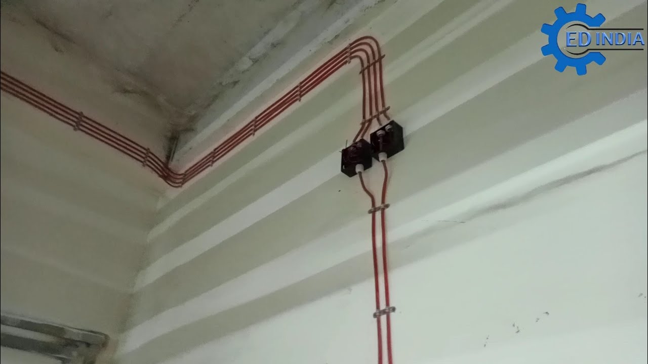 #Video #armored cable ko Pvc gland me kaise fit kare #trending #fire # ...