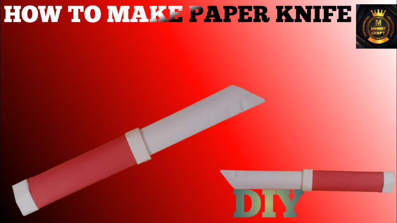 Magic Paper Knife _ How To Make Paper Knife _ Paper knife_Magic - YouTube