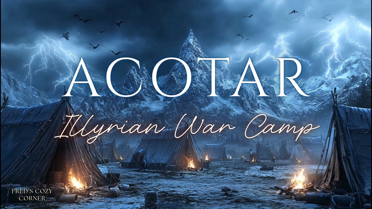 Illyrian War Camp 🌩️ | ACOSF | ACOTAR Suspense Ambience | Epic Storm ...