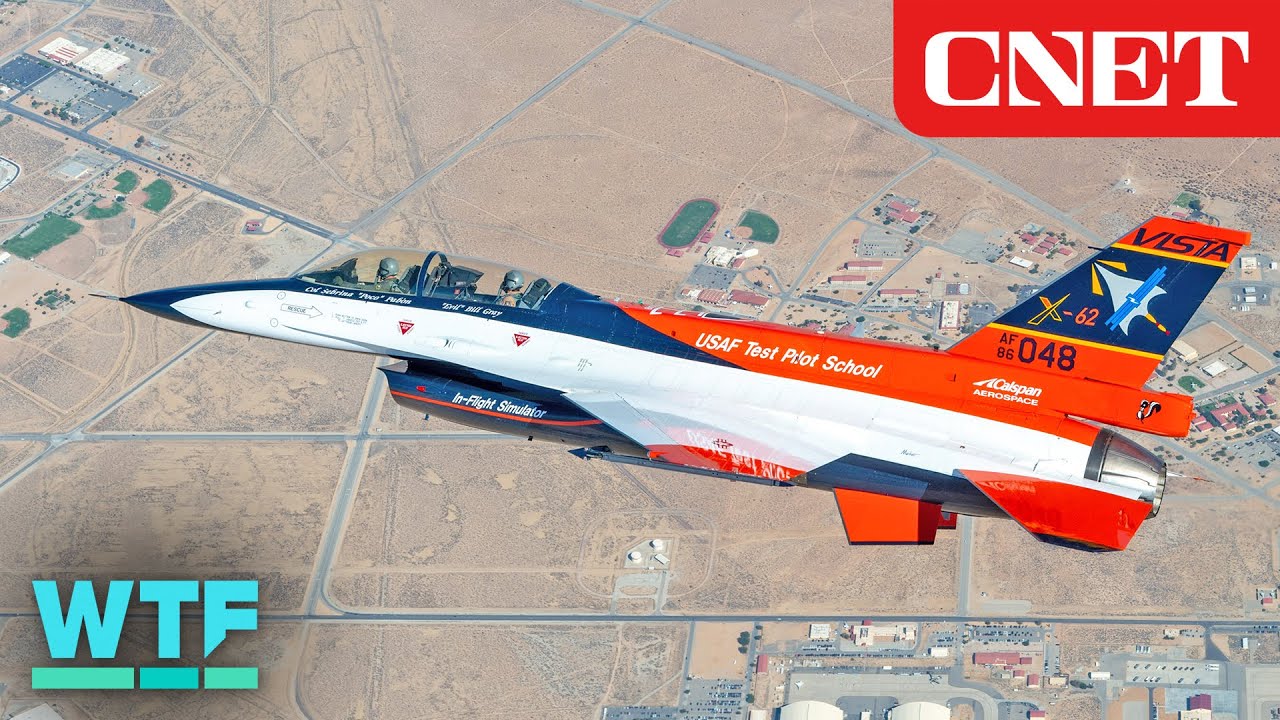 The World's First AI-Flown Fighter Jet Can Dogfight - YouTube