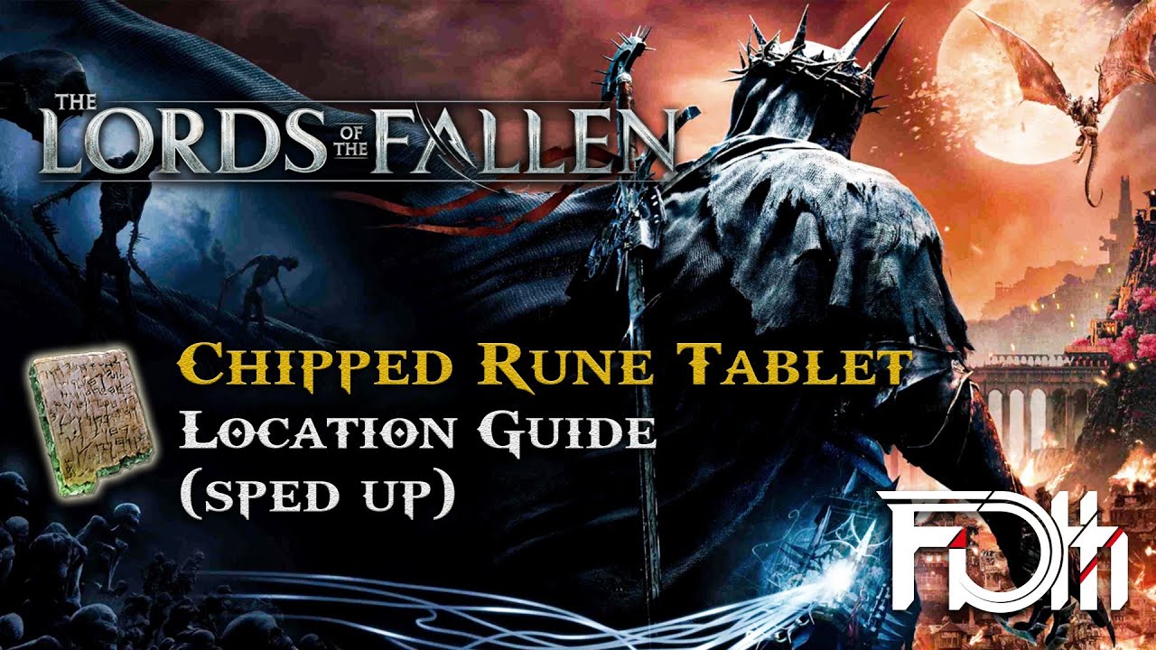 Chipped Rune Tablet Location - Second of Three (Sped Up) - YouTube