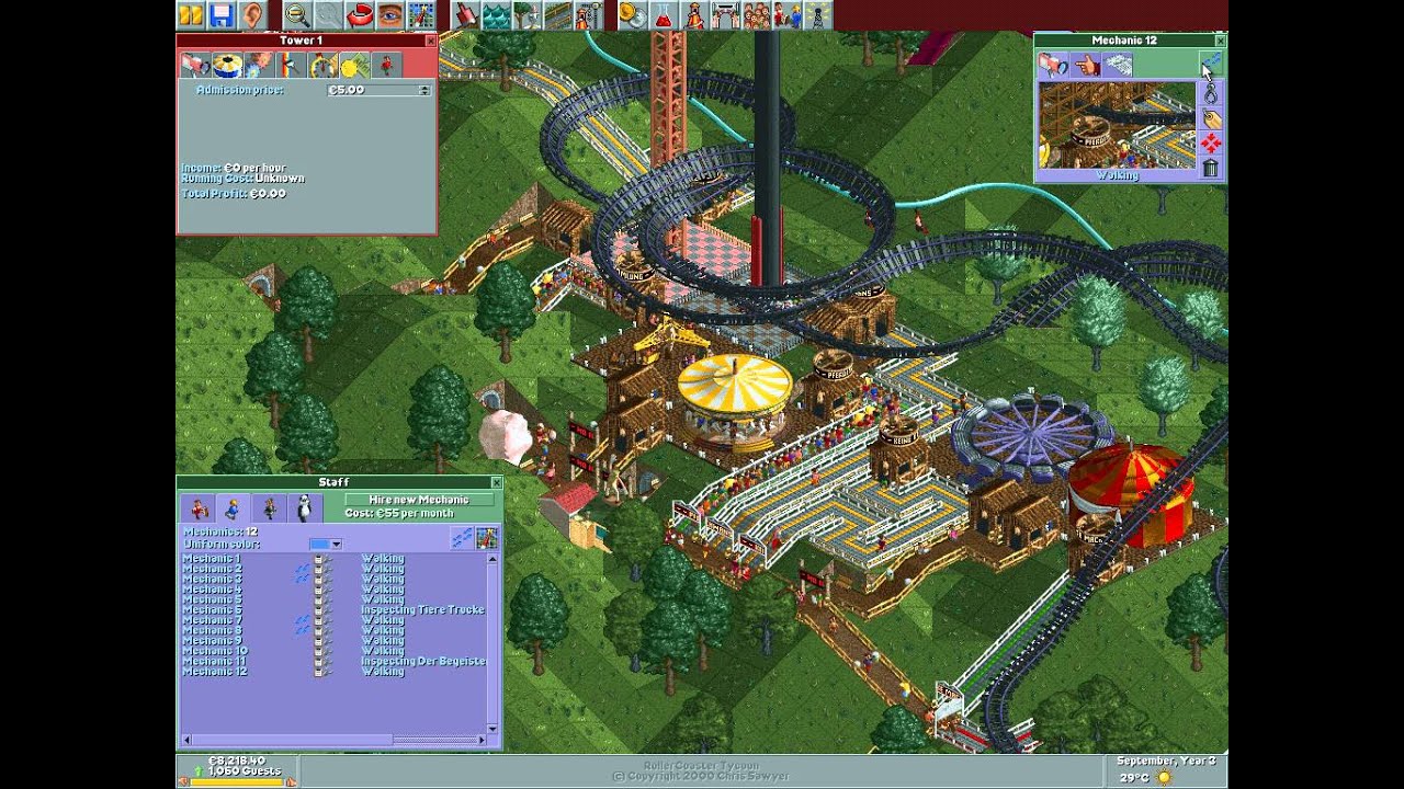 Rollercoaster Tycoon Loopy Landscapes #92 (Dragon's Cove: One hit ...