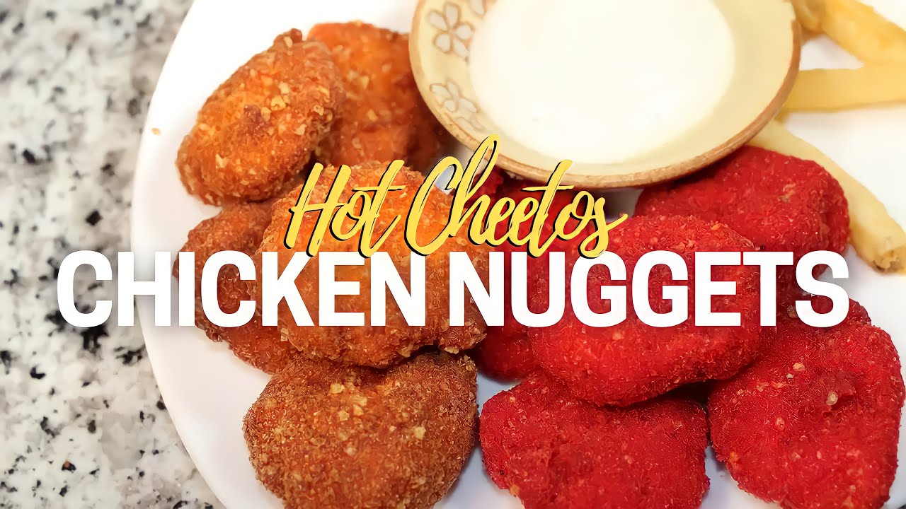 Hot Cheetos Chicken Nuggets | ASMR Cooking| Chicken Nuggets Recipe ...