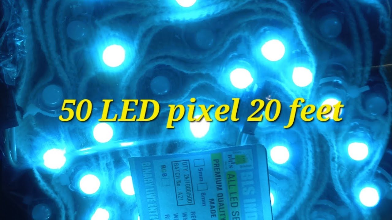 Pixel connections| led jhalar| pixel led light decoration| BLS INDIA ...