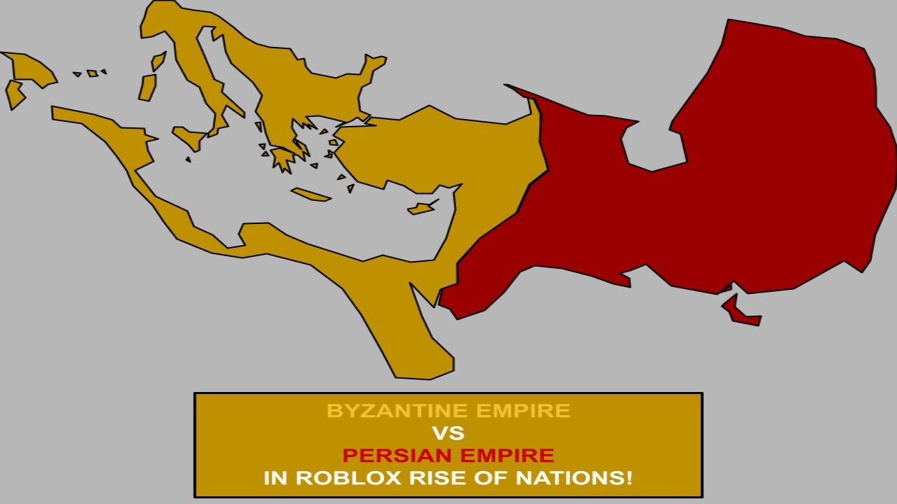 BYZANTINE EMPIRE VS PERSIAN EMPIRE In Roblox RoN! - YouTube