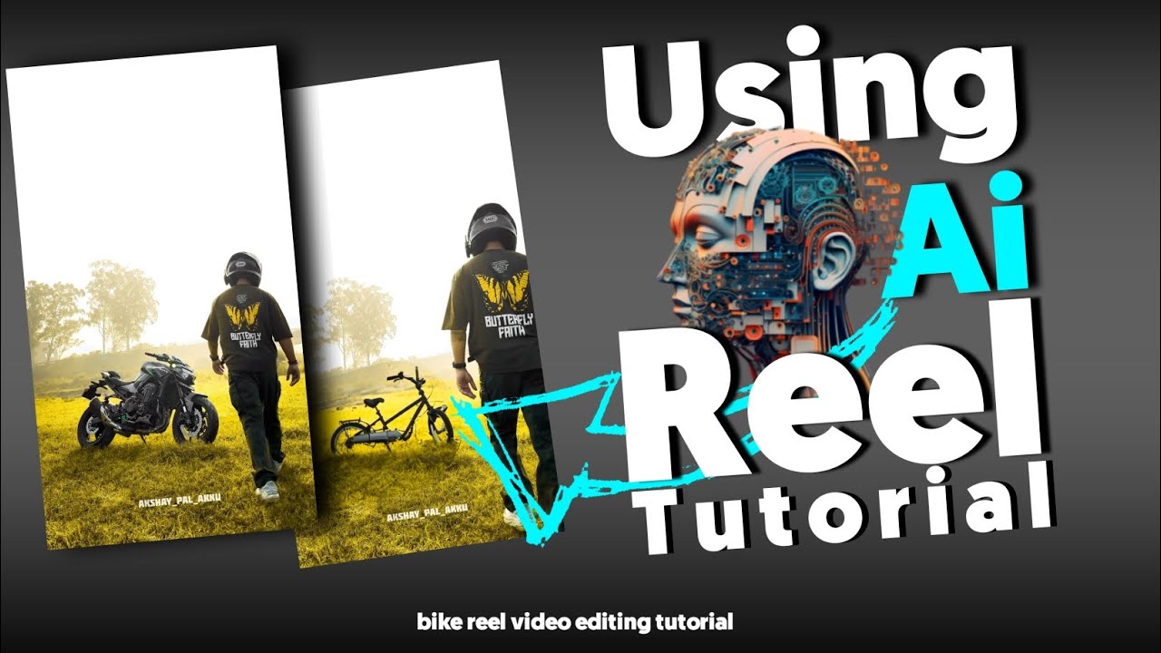Instagram Reel Editing Like Akshay Pal Akku || Bike Reel Video Editing ...