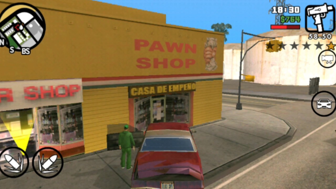 GTA lucu. kakek potong rambut - YouTube