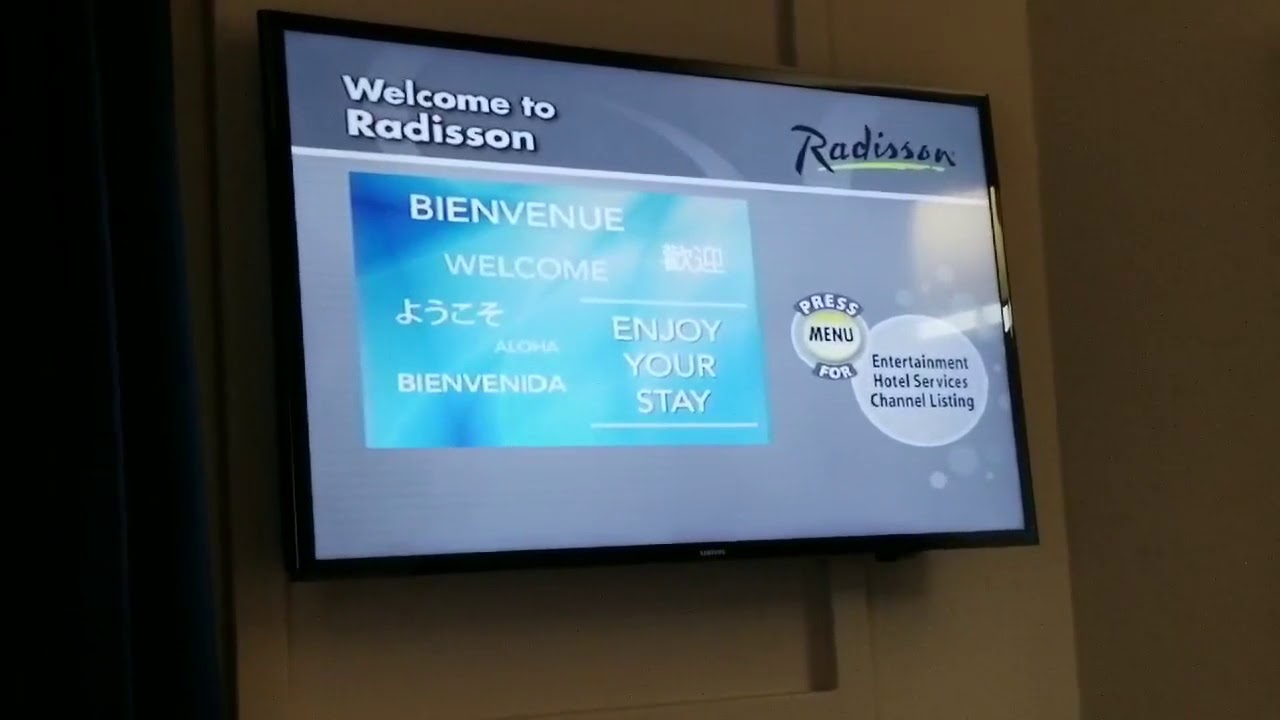 Lodgenet Welcome Channel at the Radisson Suites Tucson. - YouTube