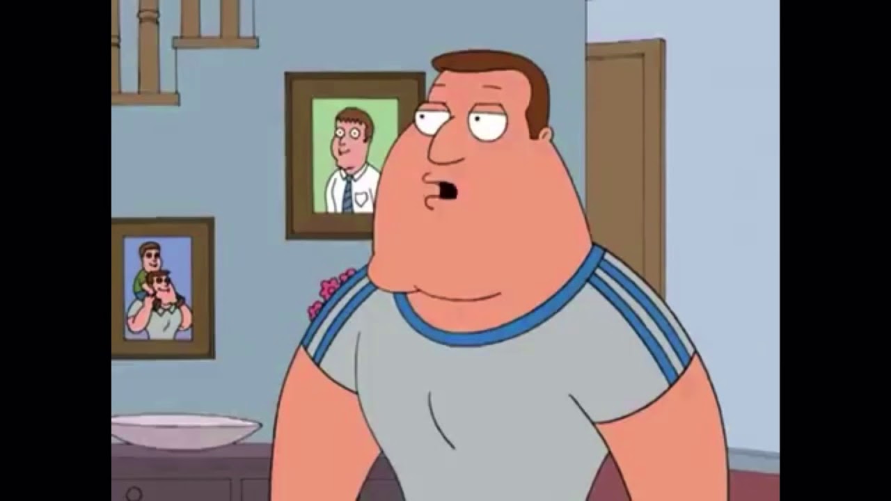 How Joe became crippled again/family guy - YouTube
