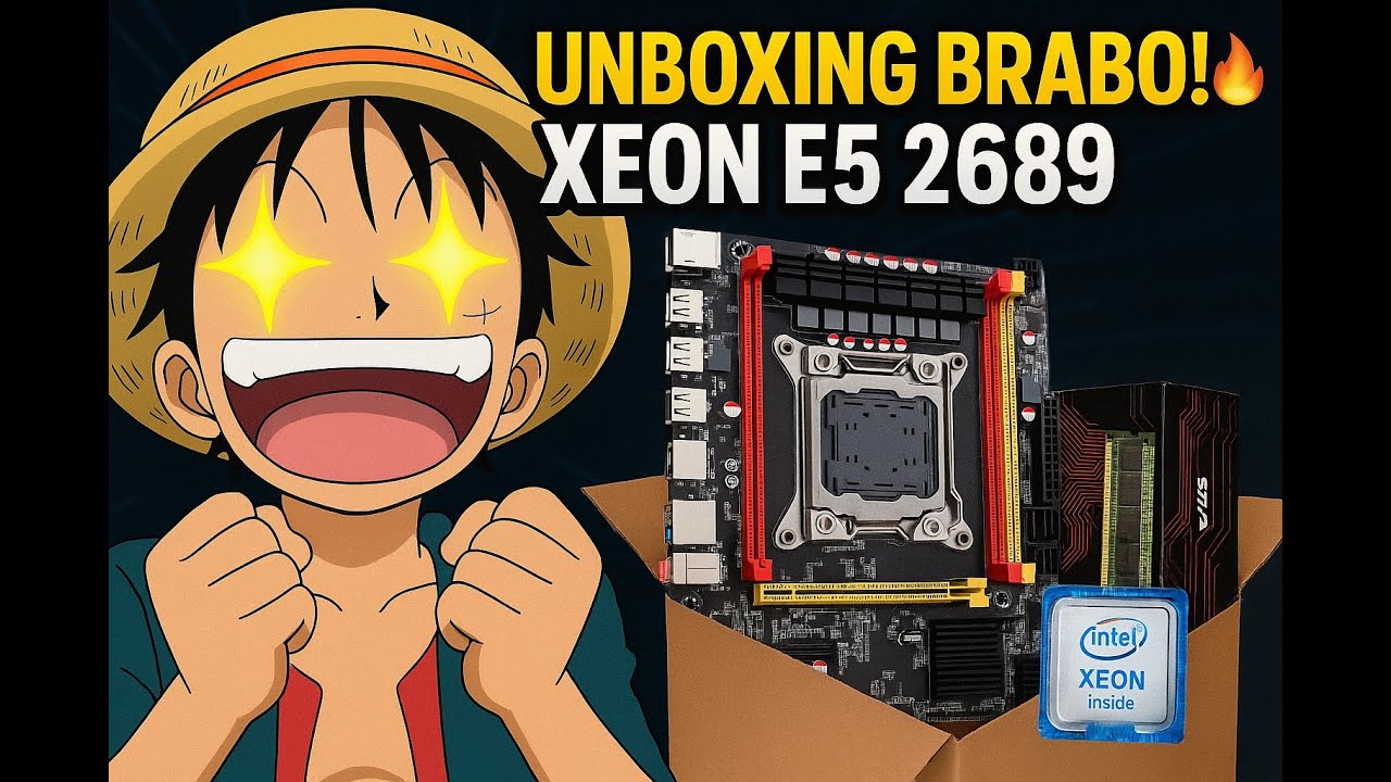UNBOXING KIT XEON X79! XEON E5 2689 C2 + 16GB RAM - YouTube