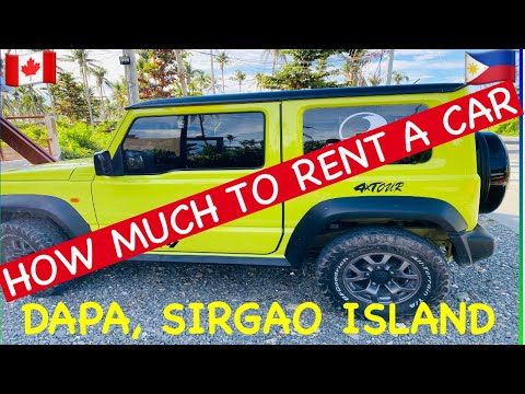 HOW MUCH TO RENT A CAR IN SIARGAO CITY/EASY TO GET THROUGH SECURITY ...