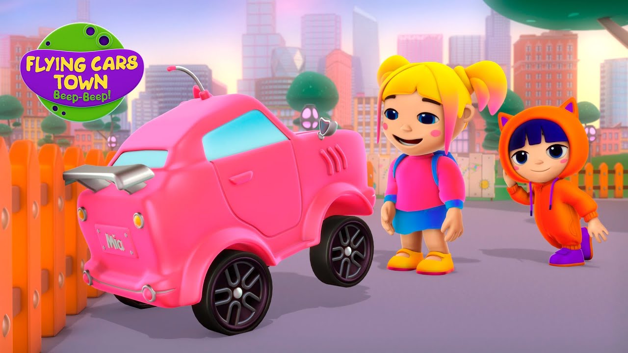 Swap Places | Short funny episod of Flying Cars Town | Cartoons for ...