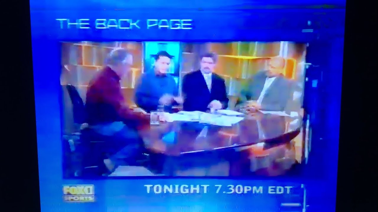 Fox Sports Australia The Back Page Promo 2005 - YouTube