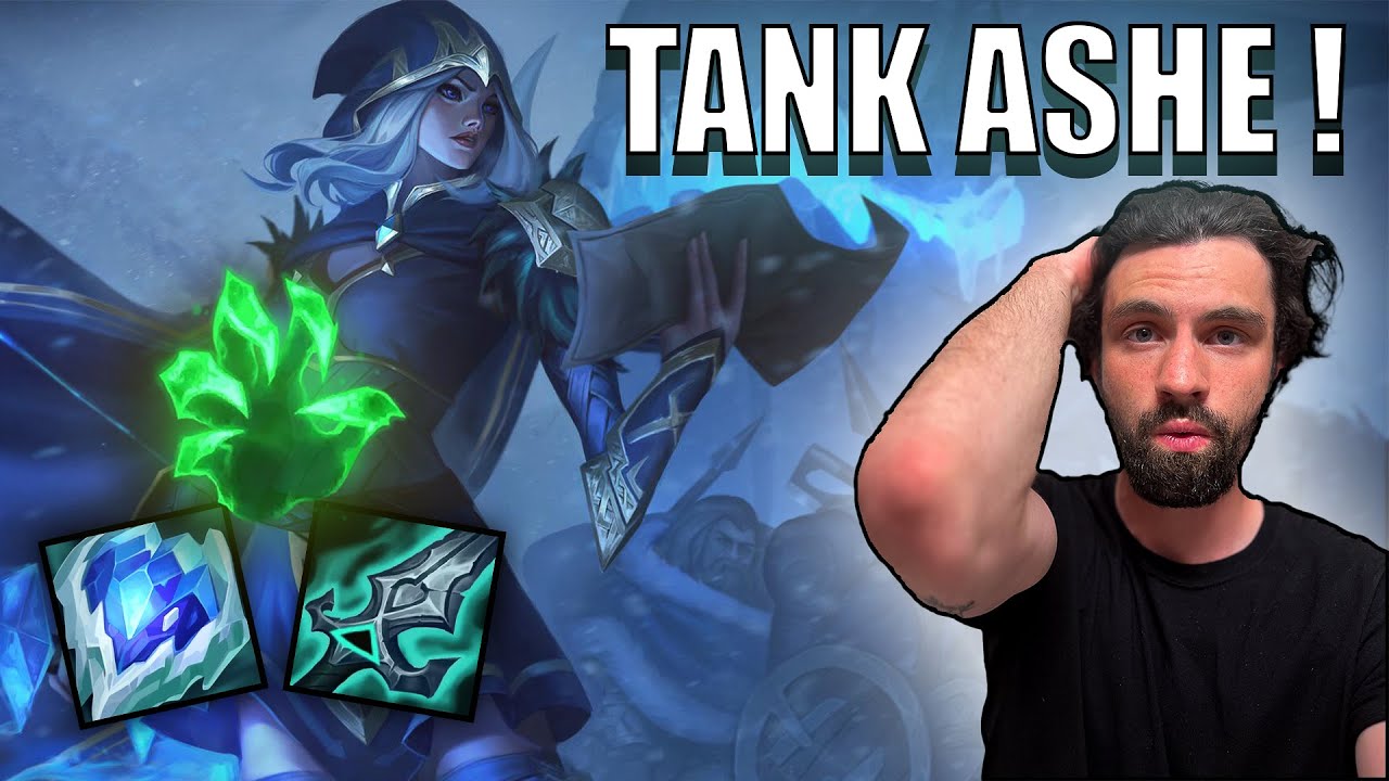 Playing Tank Ashe in the Top Lane - YouTube