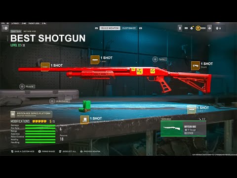NEW BEST *1 SHOT* SHOTGUN After UPDATE in MW2.. (BRYSON 800) - YouTube